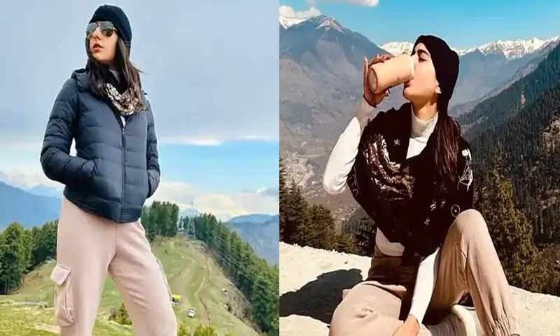 Sara Ali Khan: अभिनेत्री सारा अली खान व आयुष्मान खुराना की हिमाचल में ...